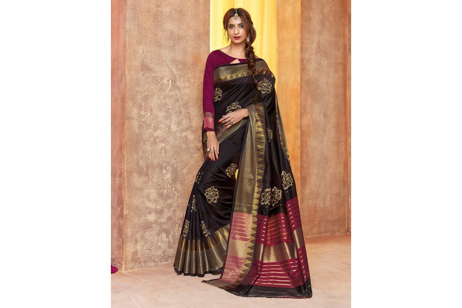 Aarsi Designer Wear Cotton Saree