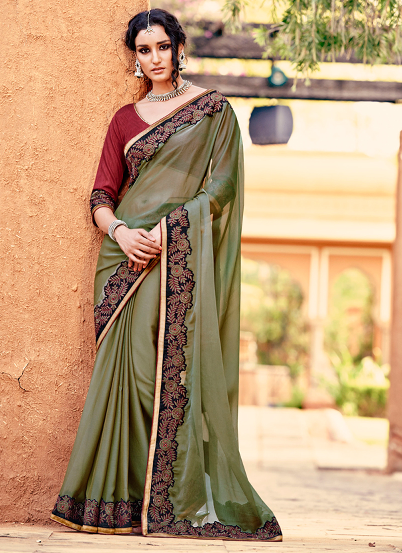 Designer Saris online shopping in USA UK Canada|Buy Nice Embroidered ...